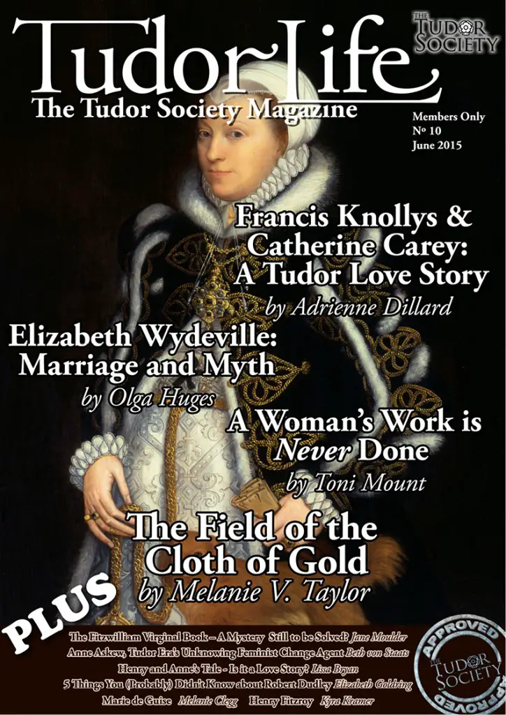 June 2015 Tudor Life Magazine - The Tudor Society