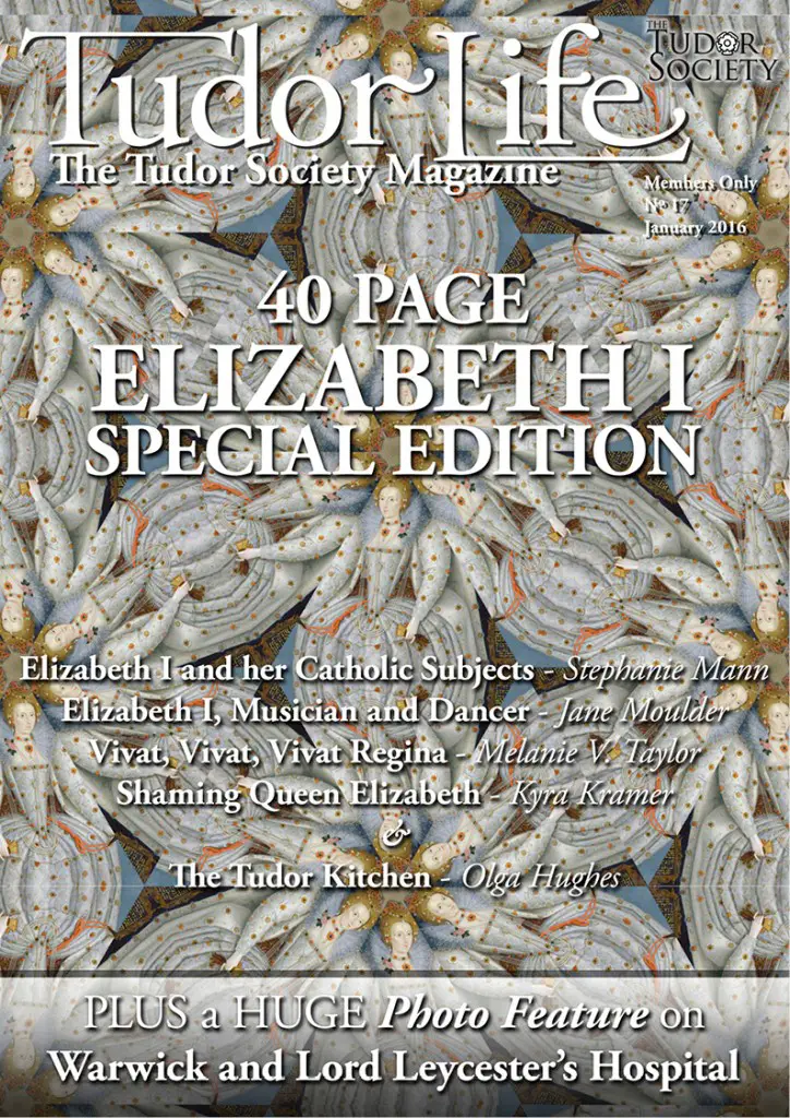 January 2016 Tudor Life Magazine - The Tudor Society