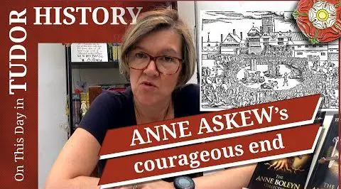 16 July - Anne Askew's courageous end - The Tudor Society