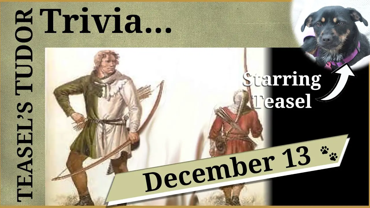 Teasel's Tudor Trivia - 13 December - Tudor silly deaths - The Tudor ...