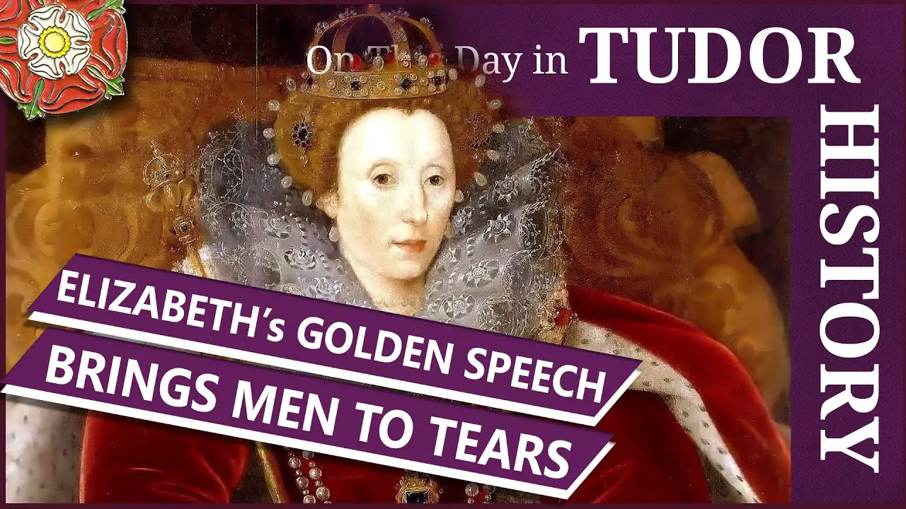 30 November - Elizabeth I's Golden Speech brings men to tears - The ...