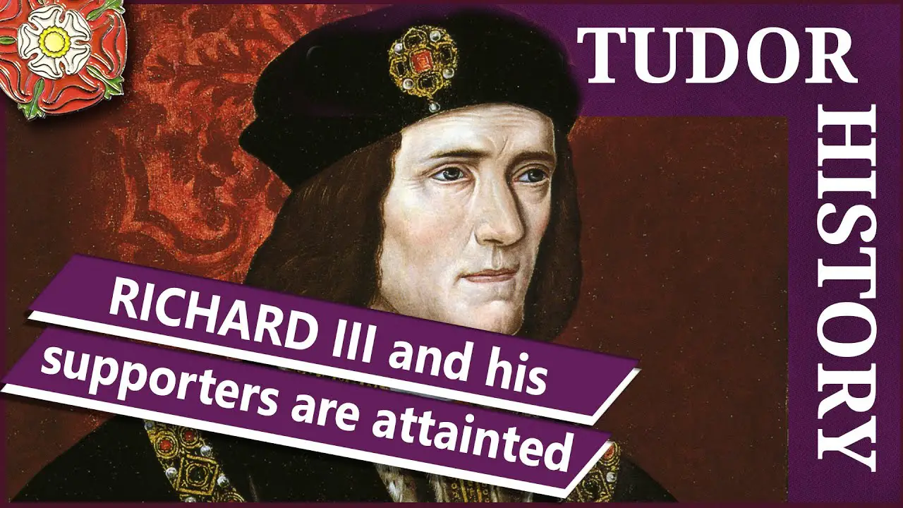 7 November - Richard III and his supporters are attainted - The Tudor ...