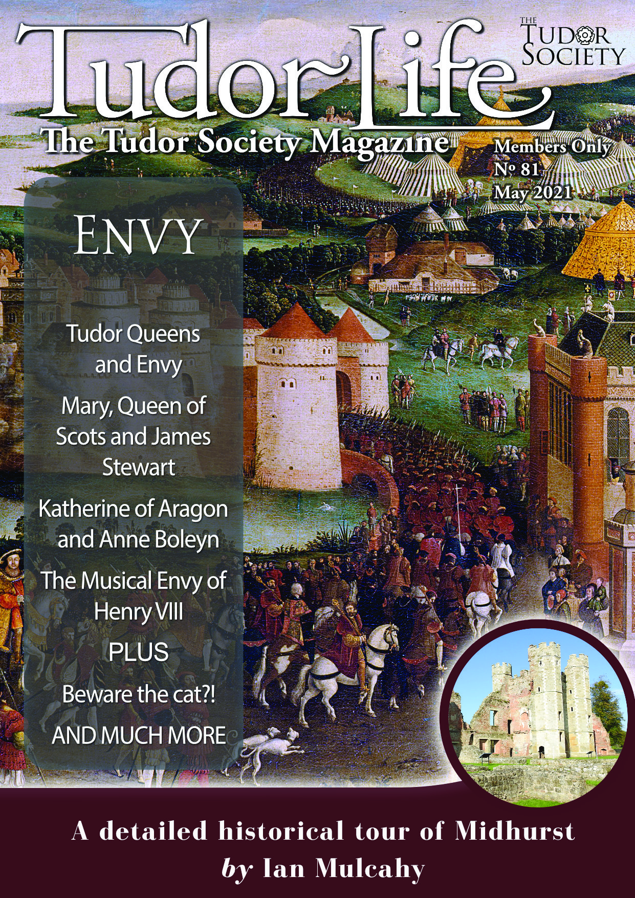 May 2021 - Tudor Life - Envy - The Tudor Society