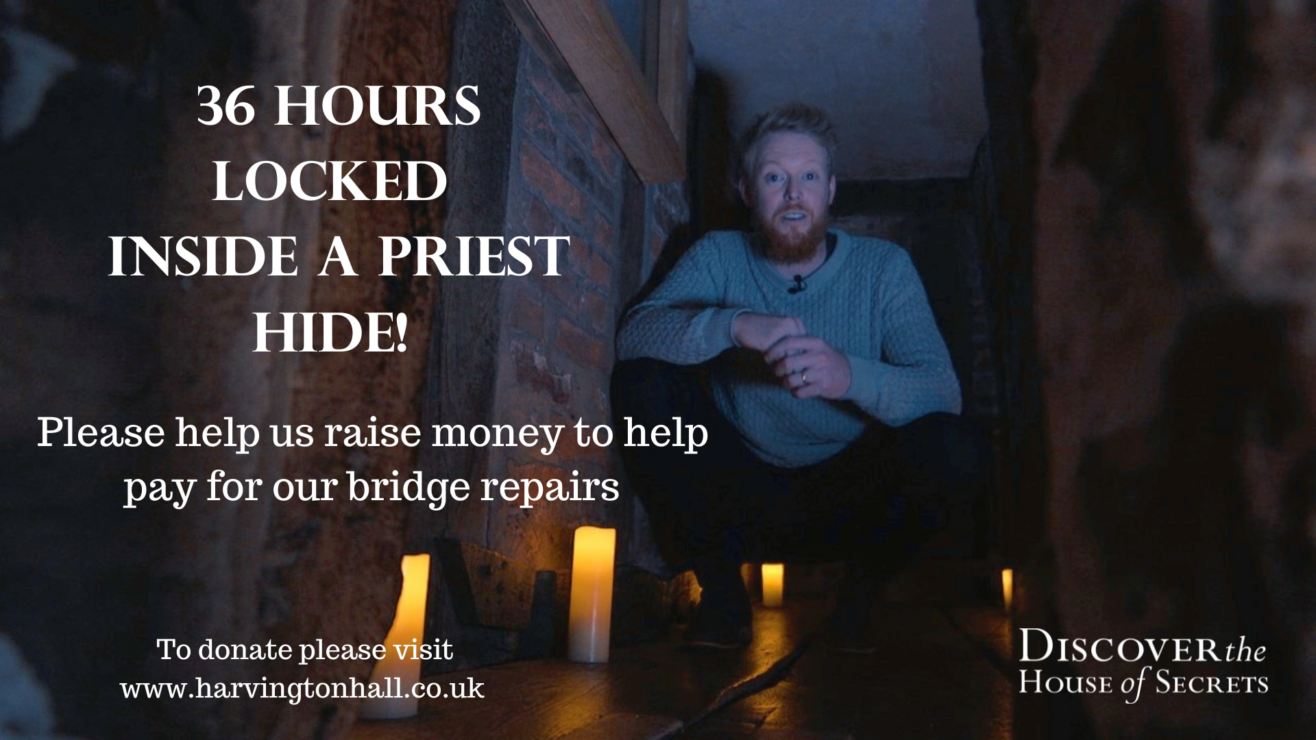 Phil Downing is locking himself in a priest hide and he needs your help ...