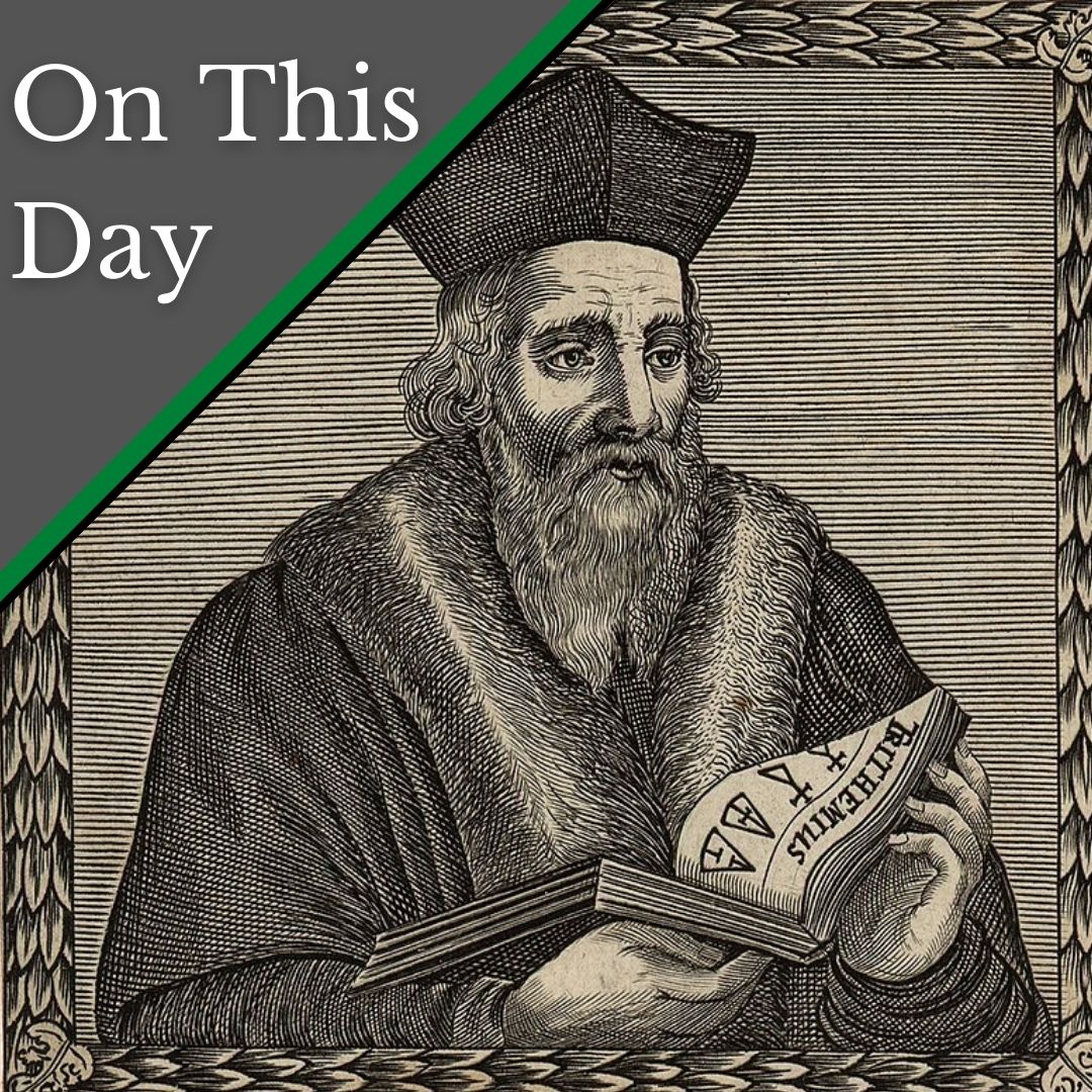 August 1 - The birth of an alchemist, and a young blind woman is burnt ...