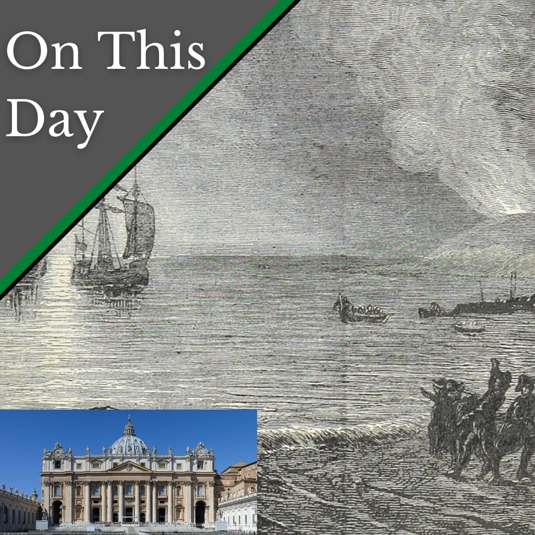 August 2 - A Protestant burnt in Rome, and Spaniards land in Cornwall ...