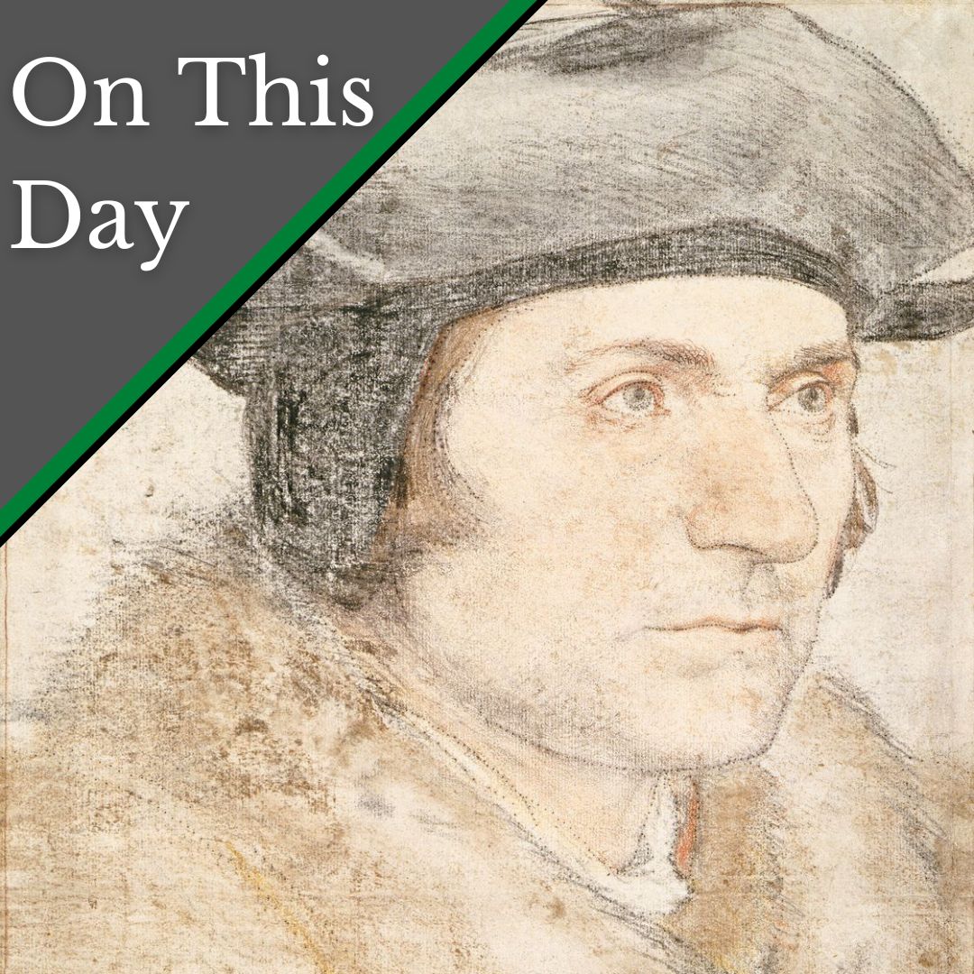 October 26 - Sir Thomas More takes his oath as Lord Chancellor - The ...